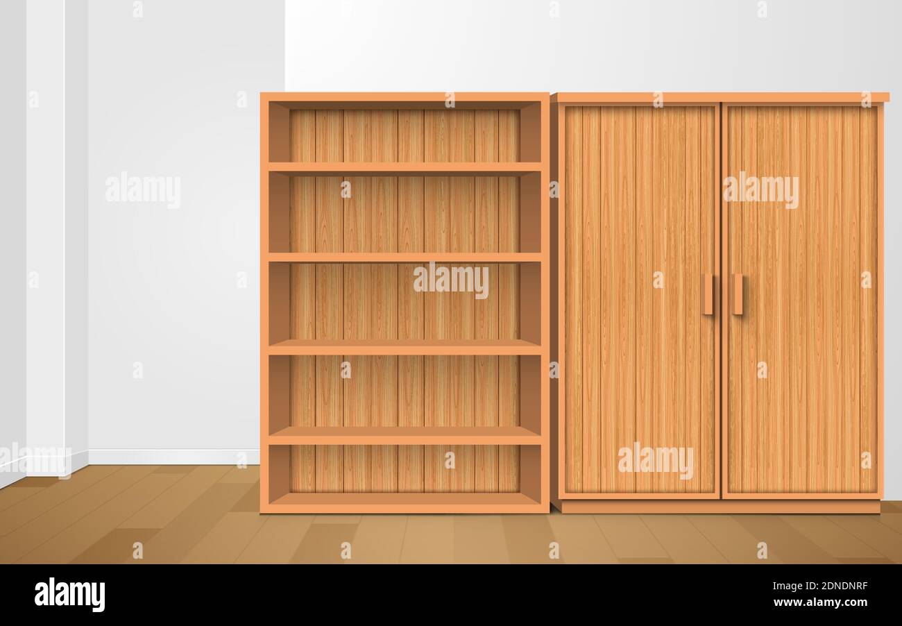 Empty Pantry Clipart