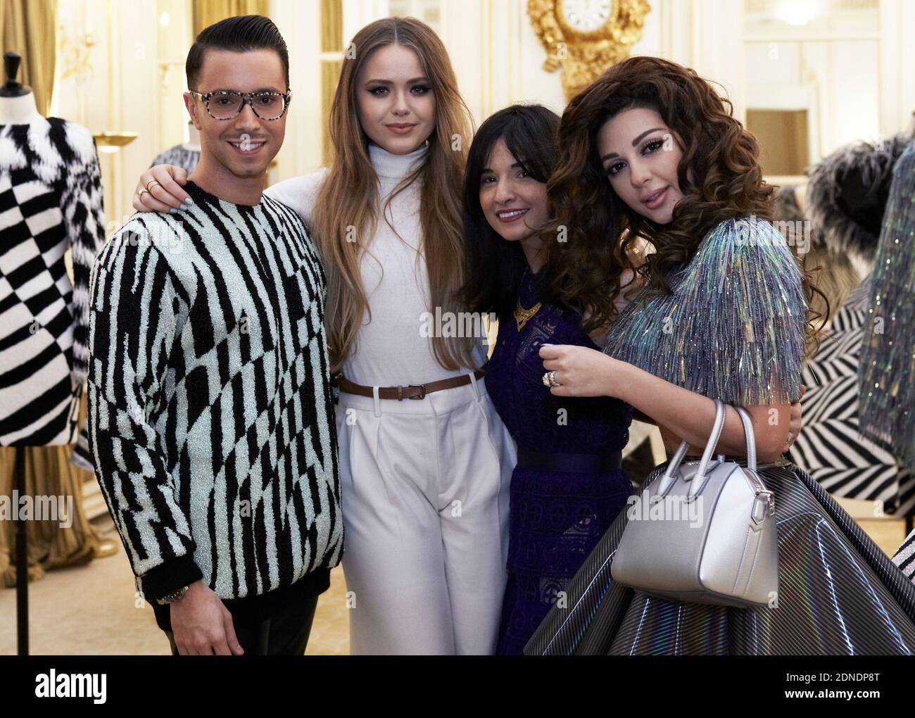 Kristina Bazan, Rami Kadi, Samar Seraqui de Buttafoco and Myriam Fares ...