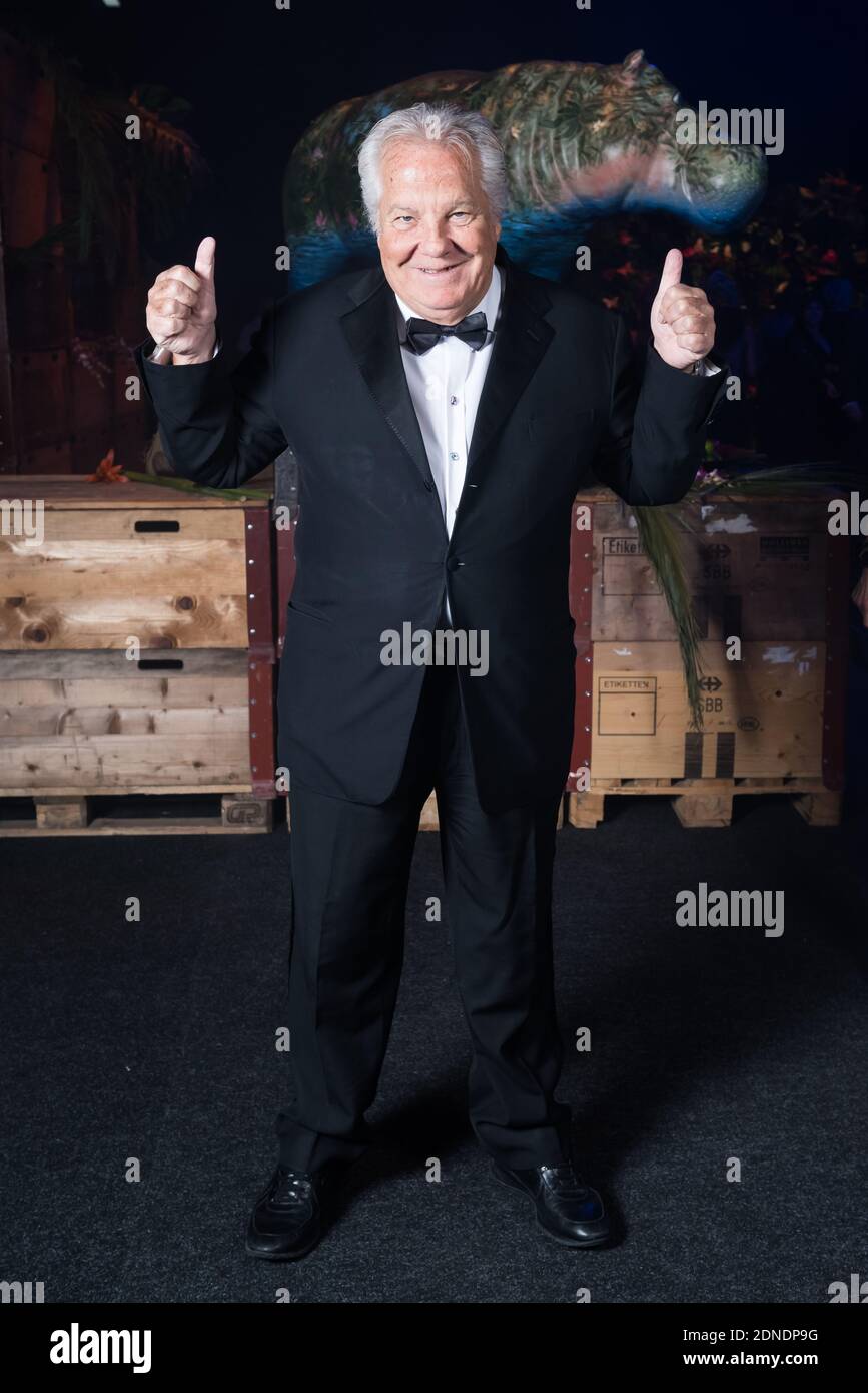 Massimo Garcia poses during the 'Bal du Printemps' in Geneva ...