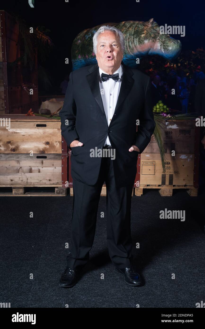Massimo Garcia poses during the 'Bal du Printemps' in Geneva ...