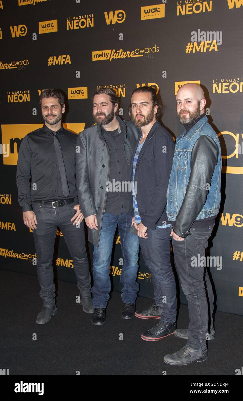 LE GROUPE ESPAGNOL VETUSTA MORLA - SOIREE 'MELTY FUTURE AWARDS 2015' AU ...