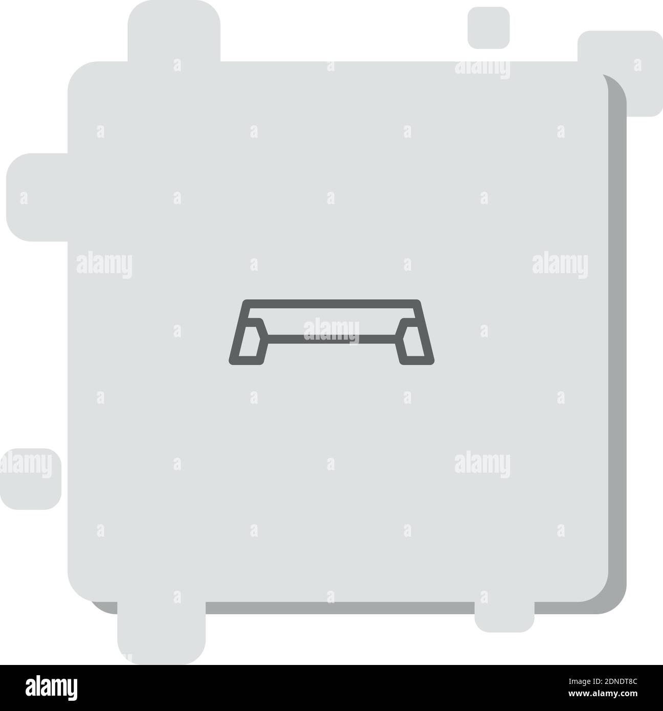 step platform vector icon modern simple vector illustration Stock ...