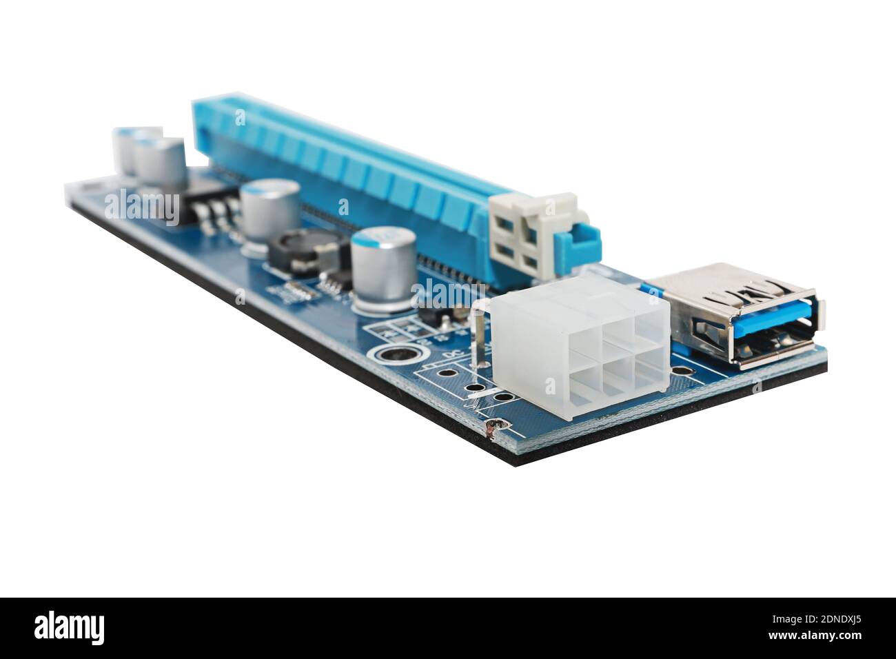 Computer Equipment Against White Background Stock Photo - Alamy