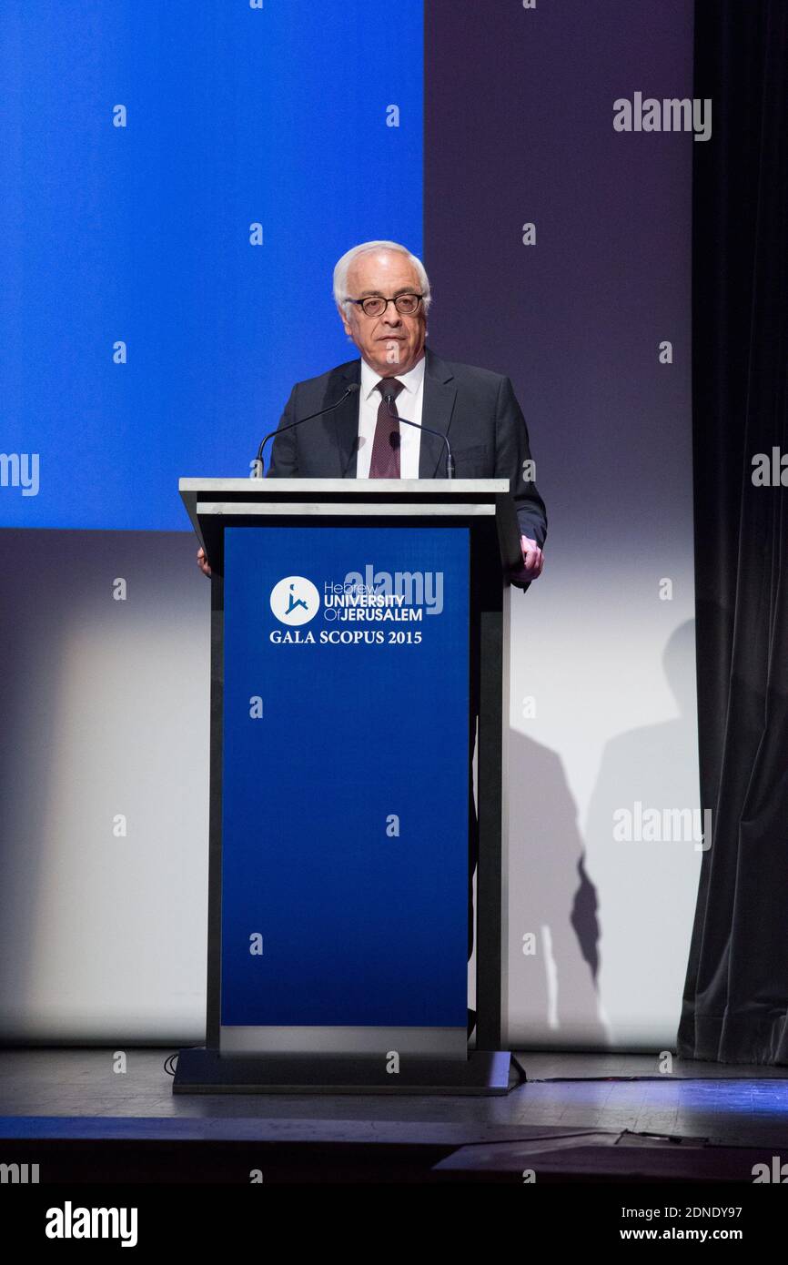 YOSSI GAL 'AMBASSADEUR D'ISRAEL EN FRANCE' - GALA SCOPUS 2015 AU PALAIS ...