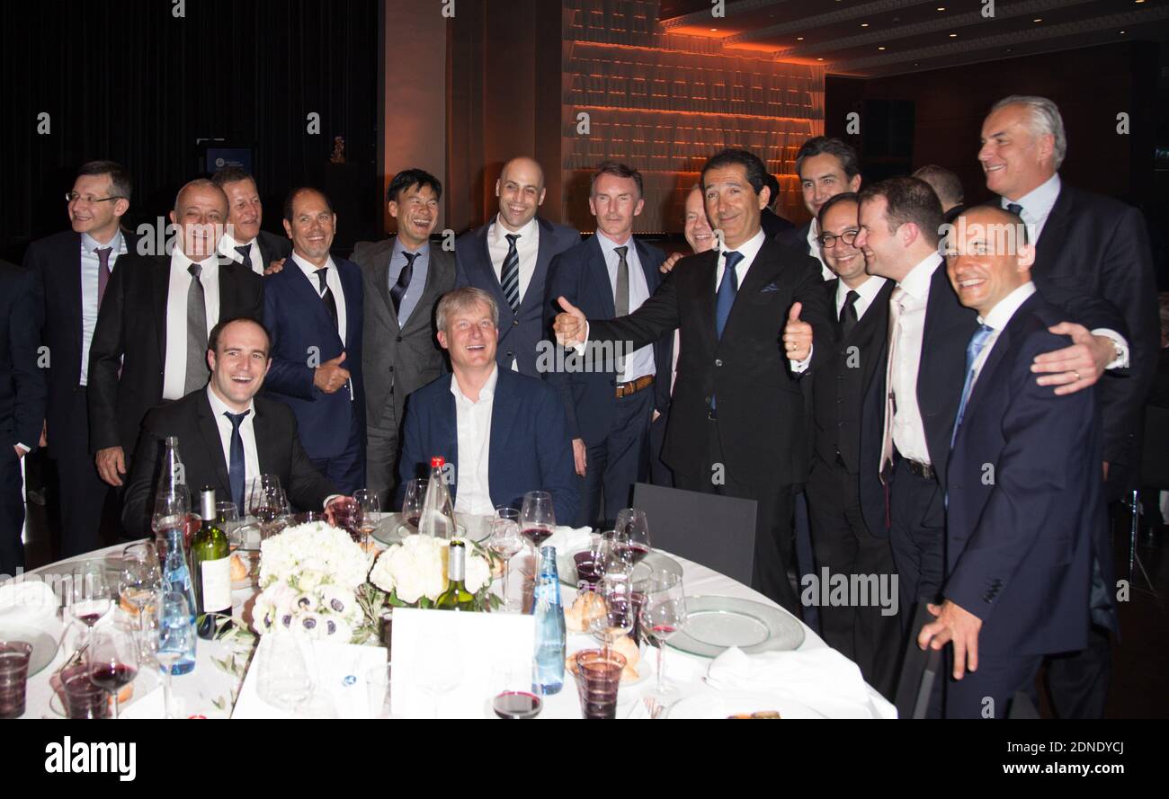 DEXTER GOEI, DIRECTEUR GÉNÉRAL D'ALTICE ET PATRICK DRAHI PRESIDENT DU ...