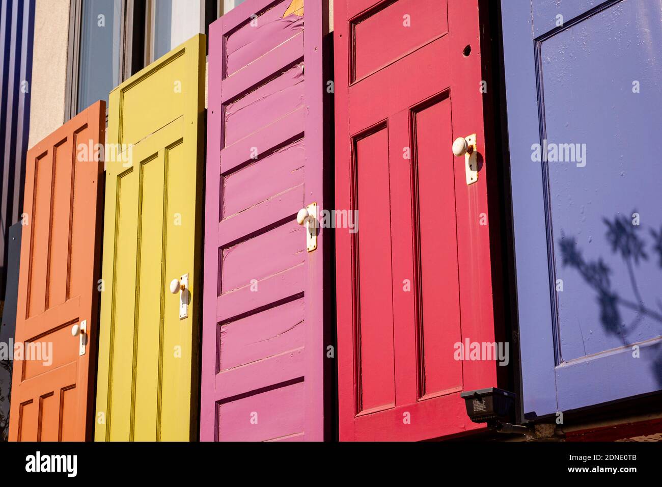 Decorative painted doors hi-res stock photography and images - Alamy