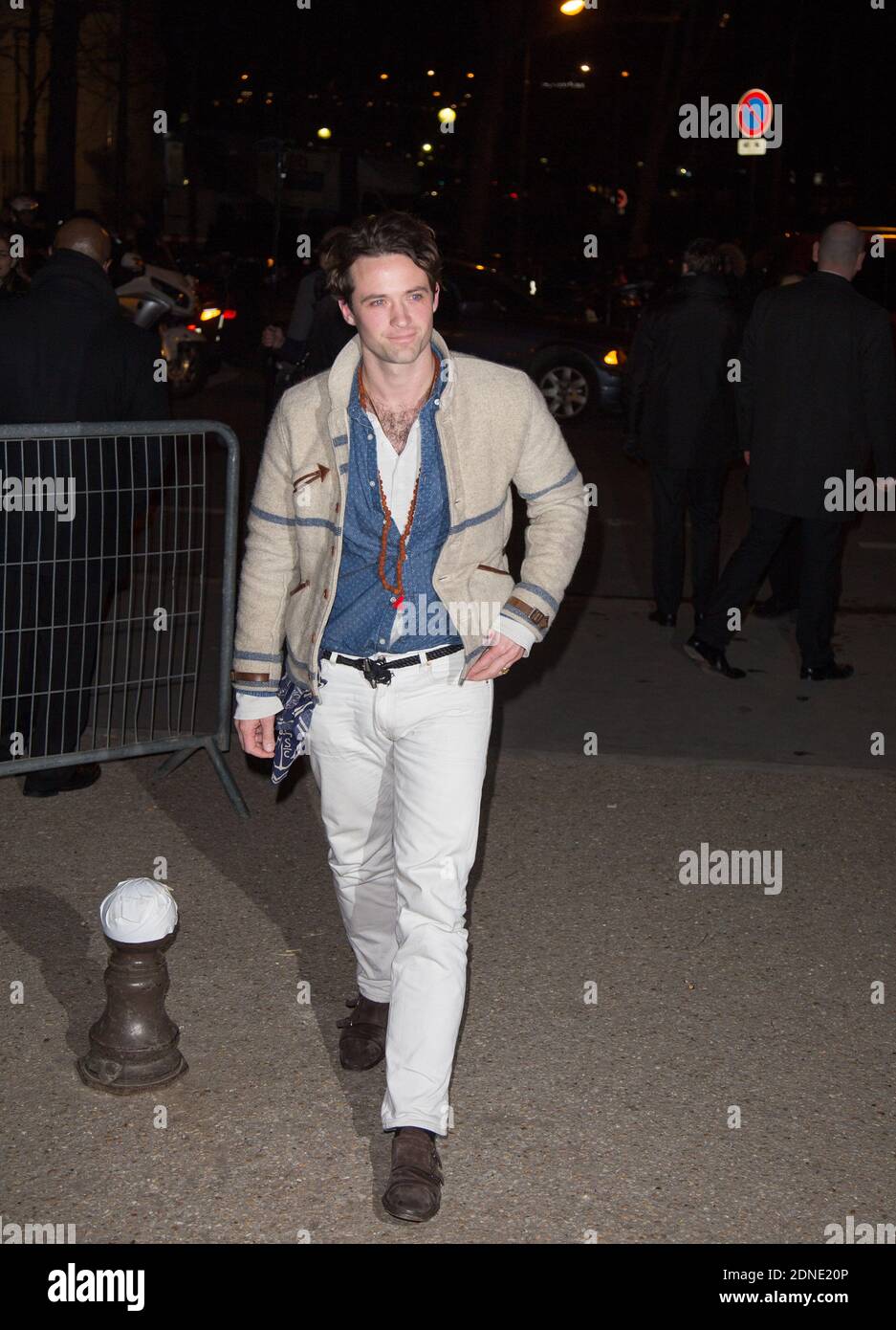 LOUIS-MARIE DE CASTELBAJAC - ARRIVEES AU DEFILE H&M - FASHION WEEK DE ...