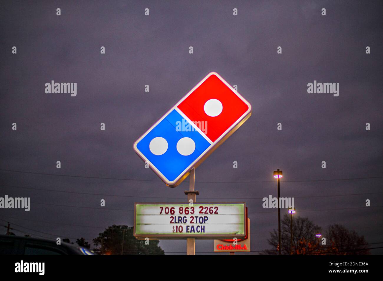Domino Pizza Delivery High Resolution Stock Photography and Images - Alamy