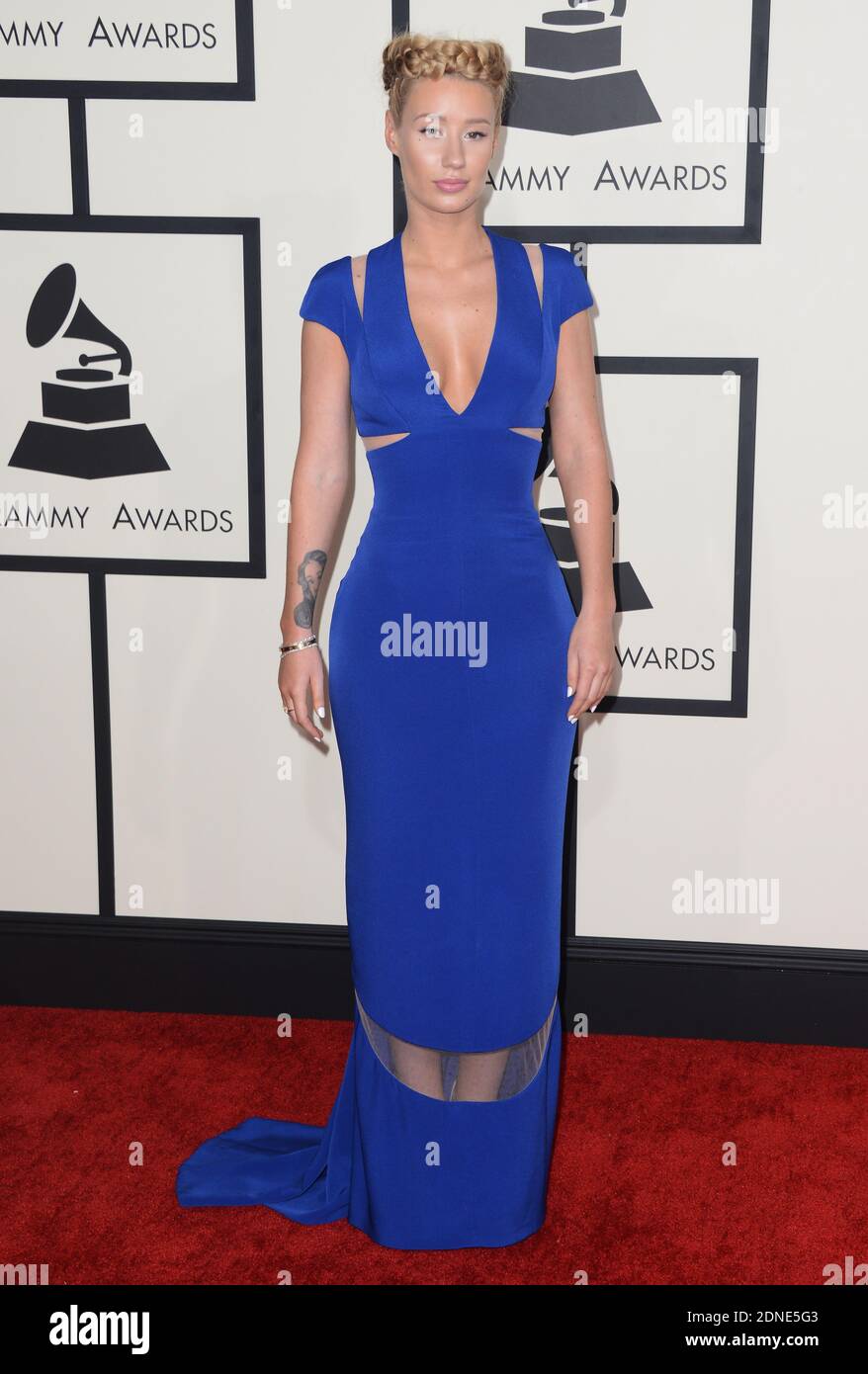 Iggy Azalea attends the 57th Annual Grammy Awards at the Staples Center ...
