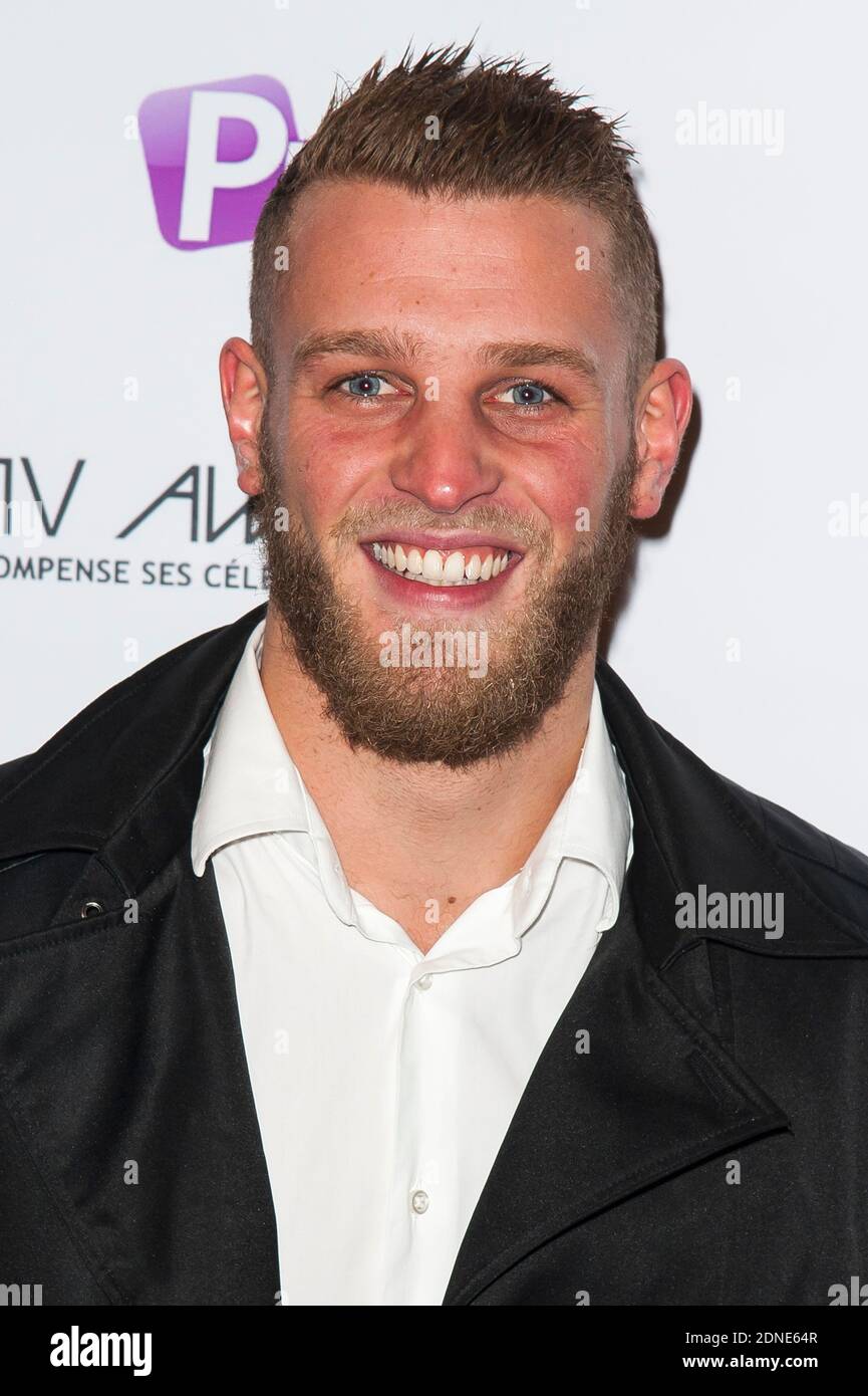 Jordan (Les ch'tis a Ibiza) attending the Lauriers TV awards ceremony ...