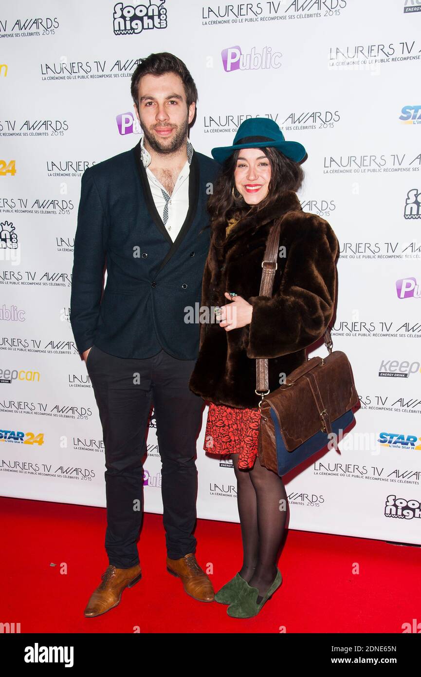 Coline D'Inca (Plus belle la vie) attending the Lauriers TV awards ...