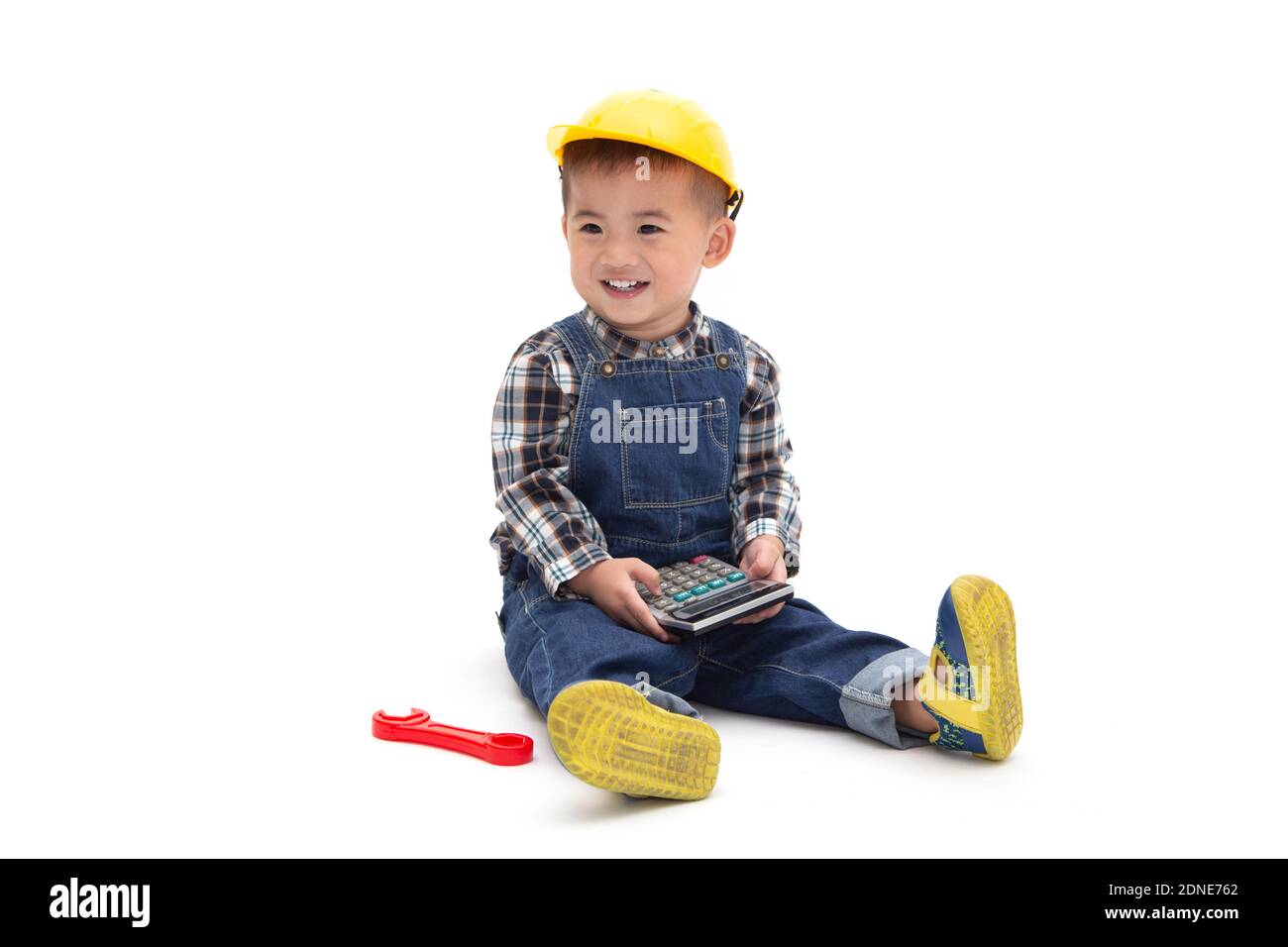 Indian baby boy holding toy hi-res stock photography and images - Alamy