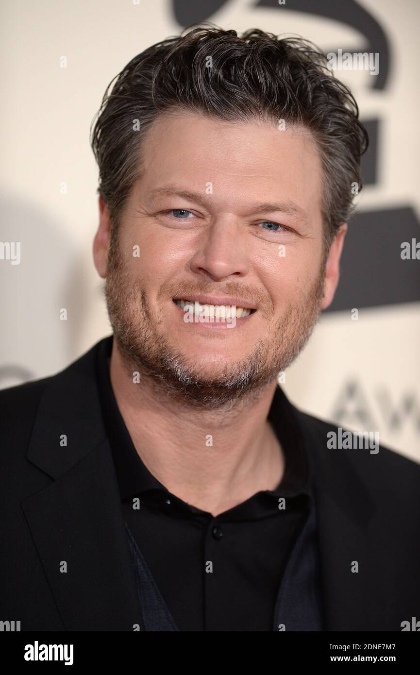 Blake Shelton attends the 57th Annual Grammy Awards at the Staples ...