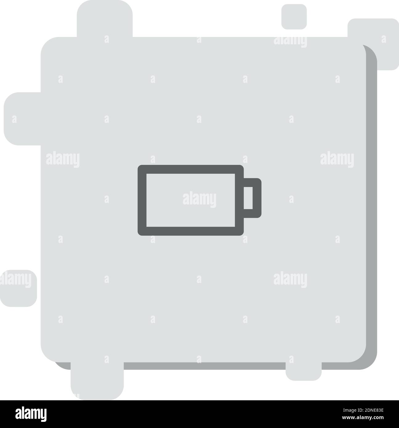 battery vector icon modern simple vector illustration Stock Vector ...