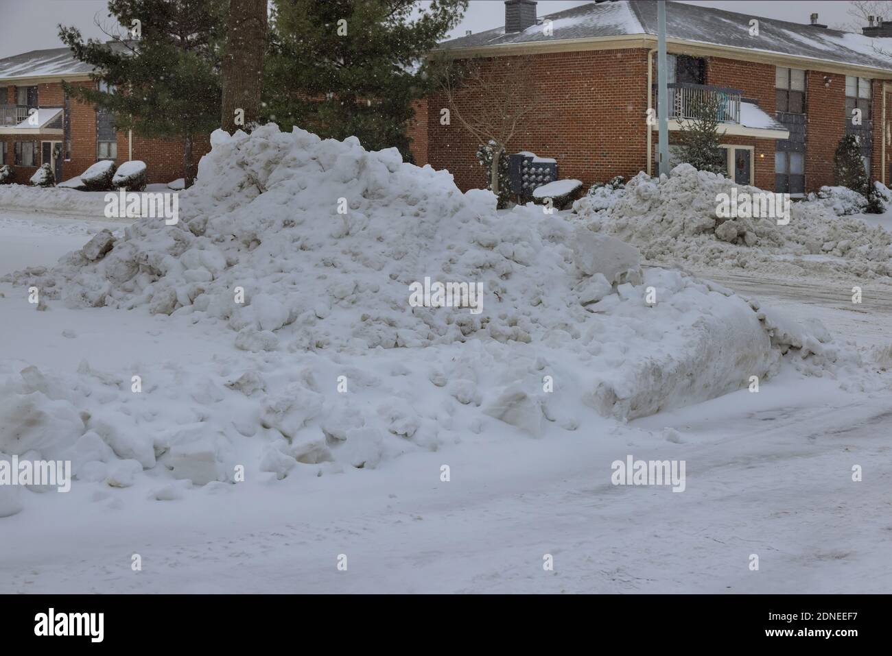 Snow piles removal hi-res stock photography and images - Alamy