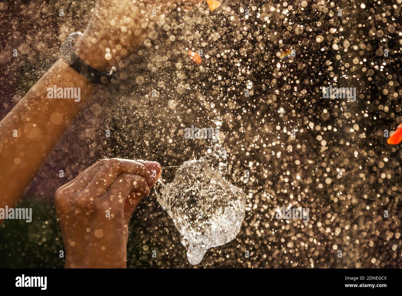 Breaking water balloon hi-res stock photography and images - Alamy