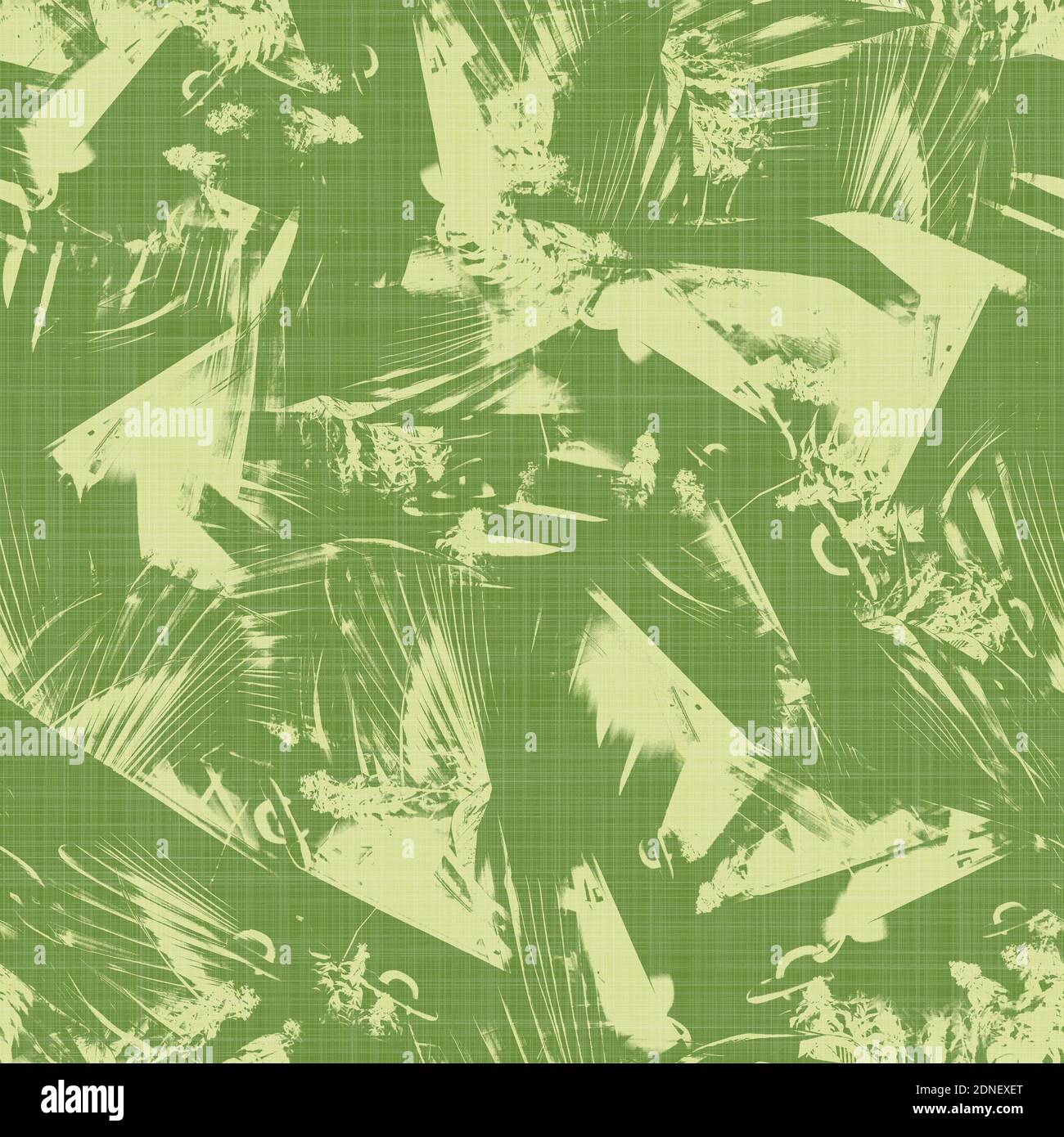 Bright line green tropical leaves seamless pattern Stock Photo - Alamy