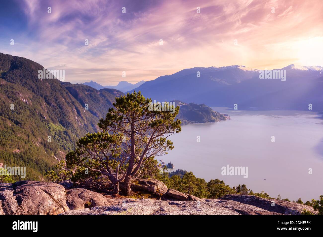 Beautiful Canadian Nature landscape view Stock Photo - Alamy