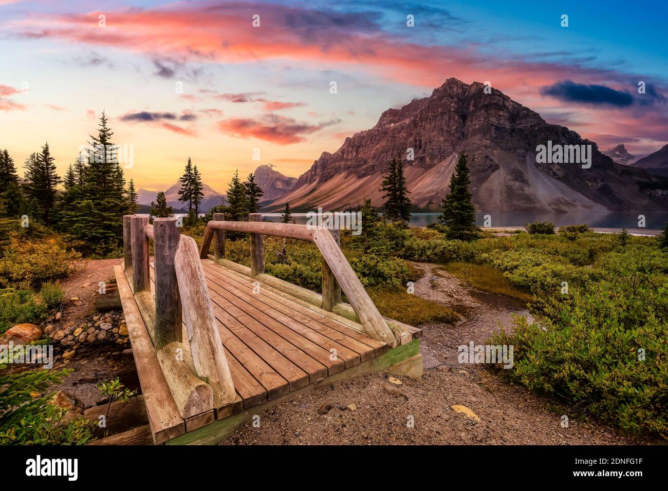 Beautiful Canadian Nature landscape view Stock Photo - Alamy