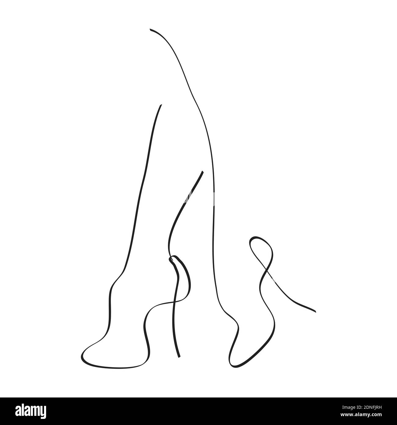 An minimalism abstract vector line drawing. Can be used for wall ...
