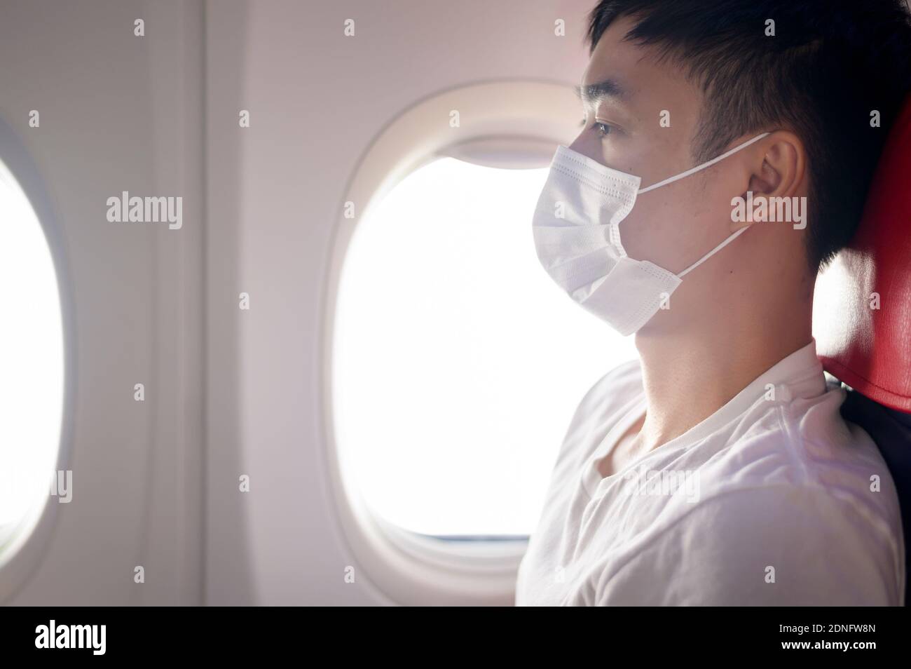 Flight indian passenger mask hi-res stock photography and images - Alamy