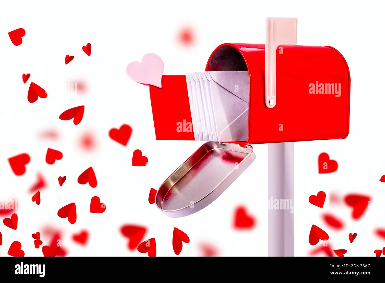 Mailbox With Hearts High Resolution Stock Photography and Images - Alamy