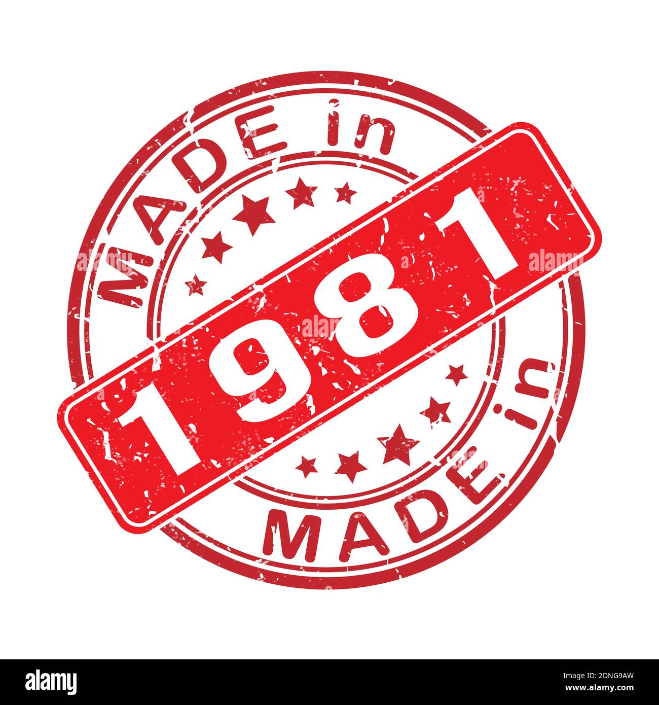 1981 picture Stock Vector Images - Alamy