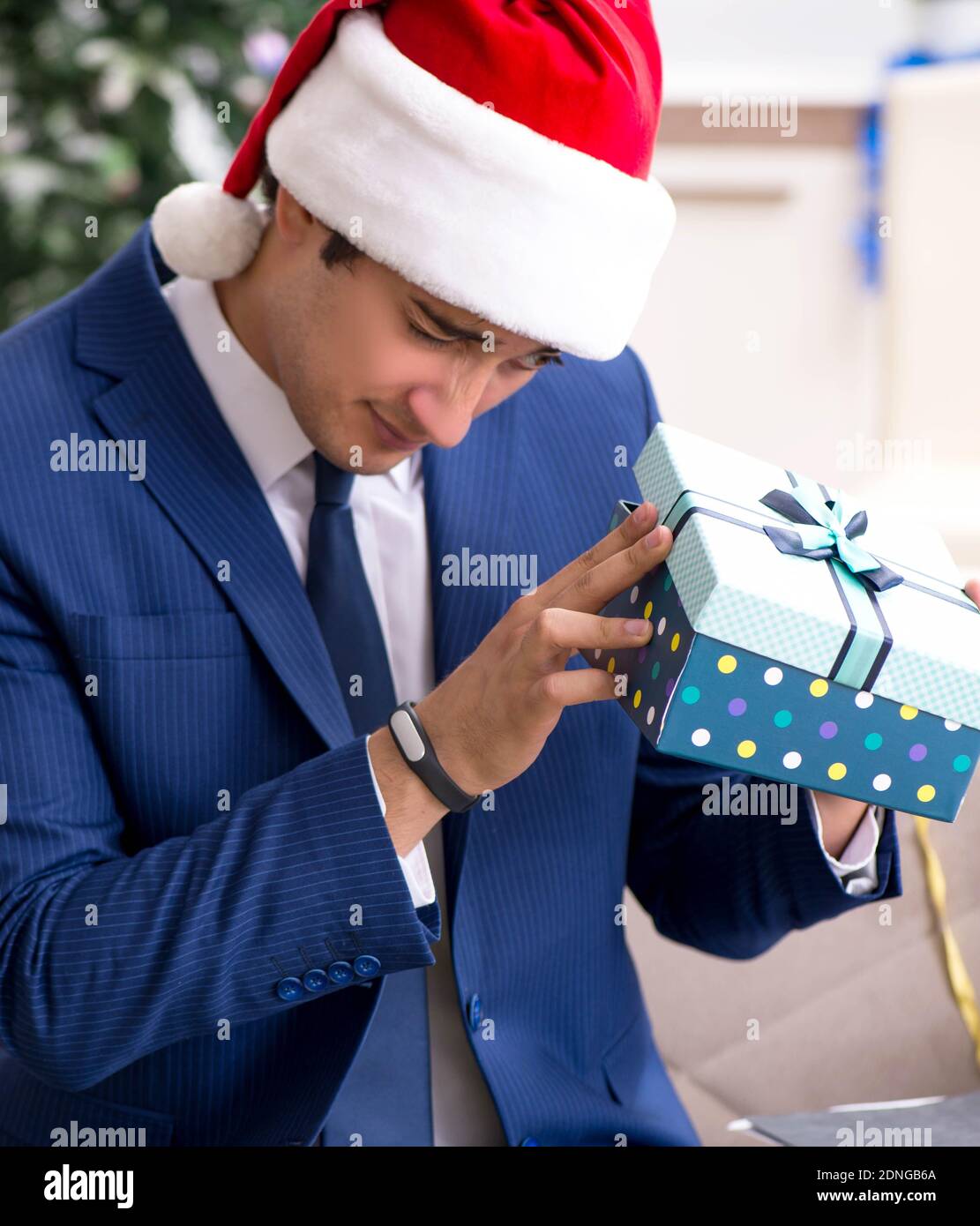 The busy employee working from home Stock Photo - Alamy