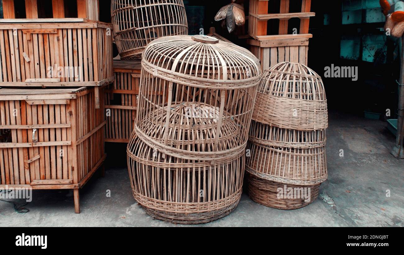 Wicker cage hi-res stock photography and images - Alamy