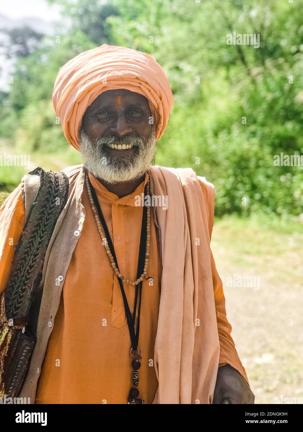 Sadhu on the road hi-res stock photography and images - Alamy