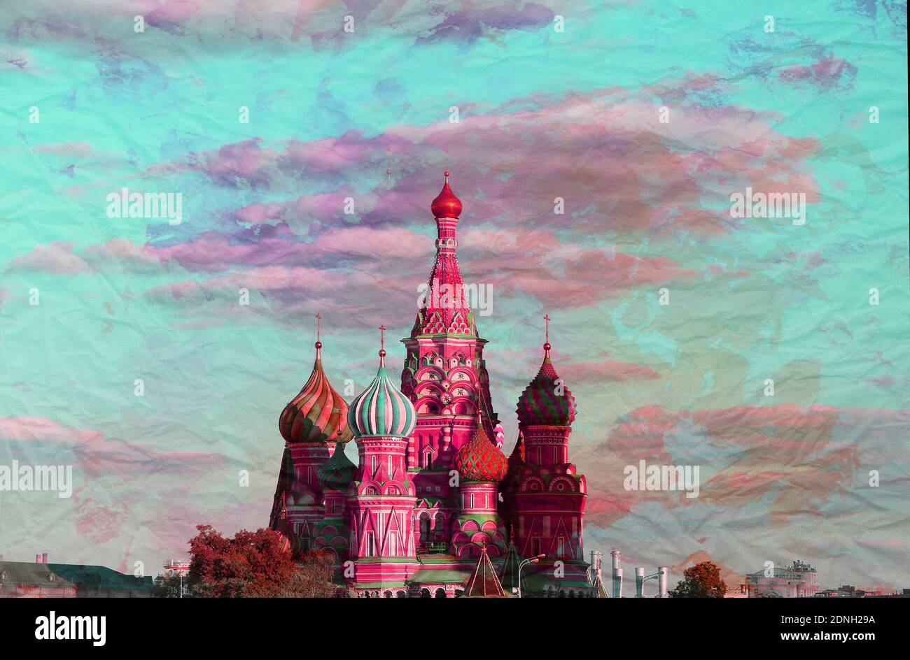 Photo background beautiful retro landscapes of the Moscow Kremlin ...