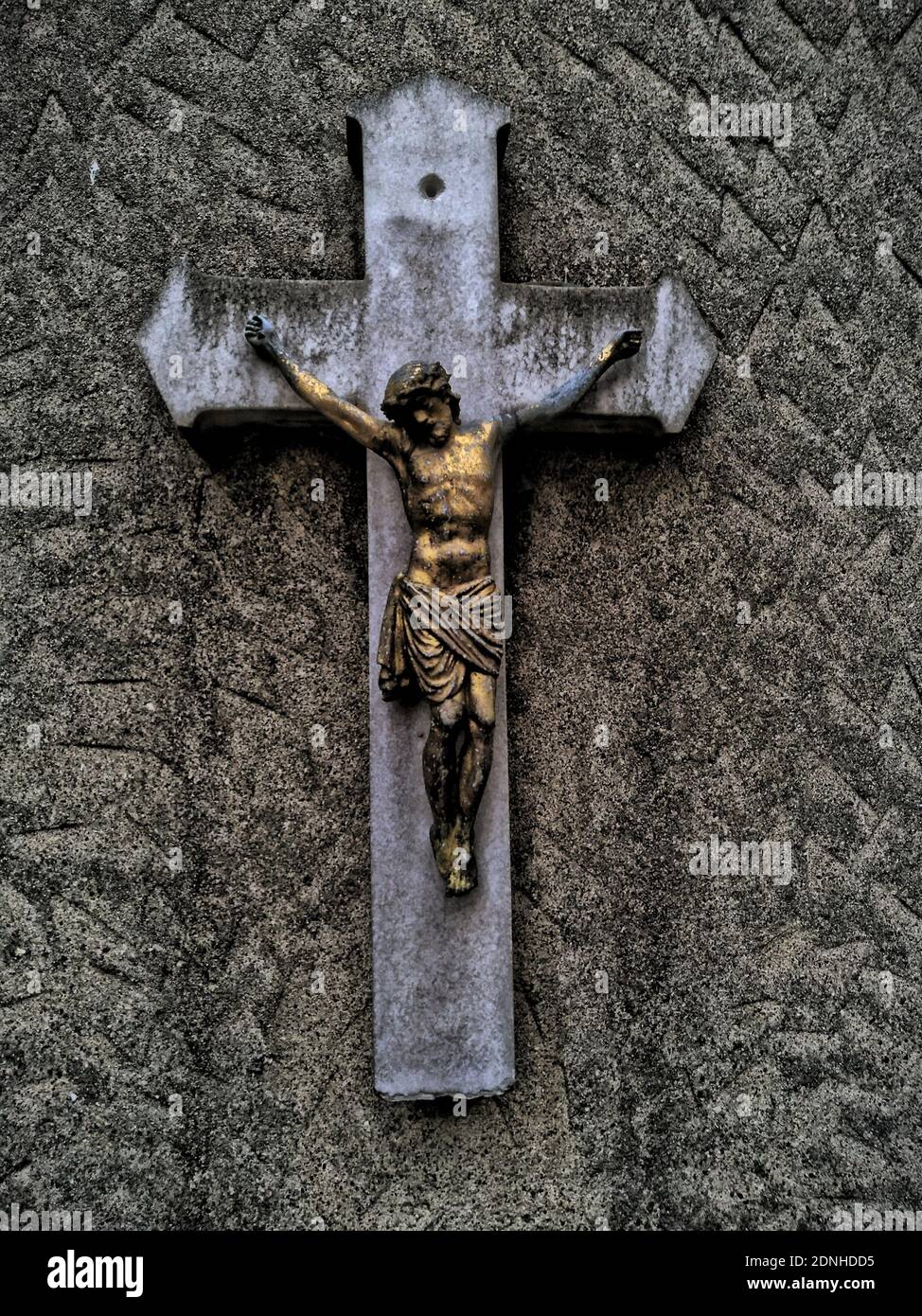 Jesus hanging on cross hi-res stock photography and images - Alamy