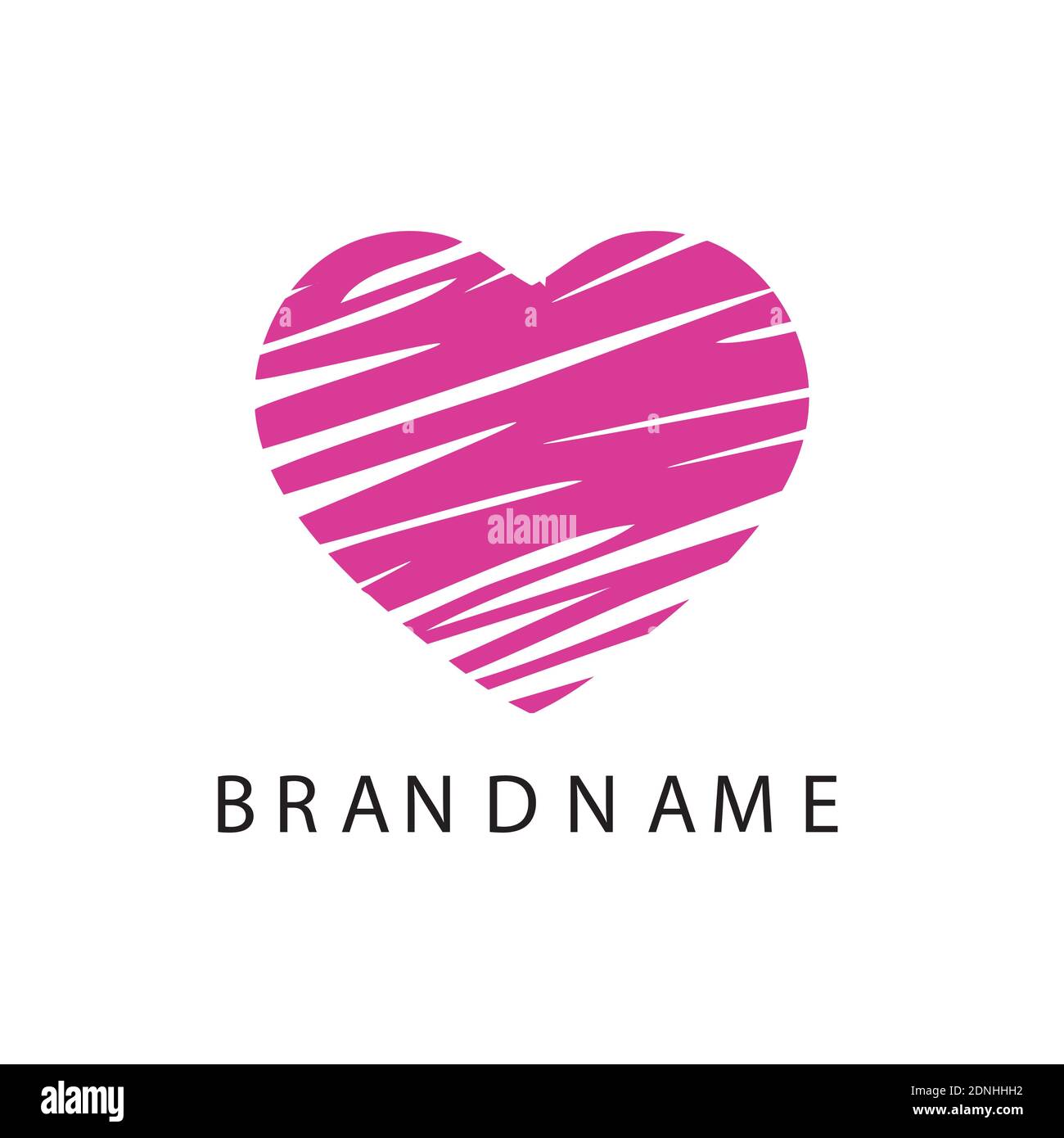 Broken Heart shape vector. Love illustration Stock Vector Image & Art ...