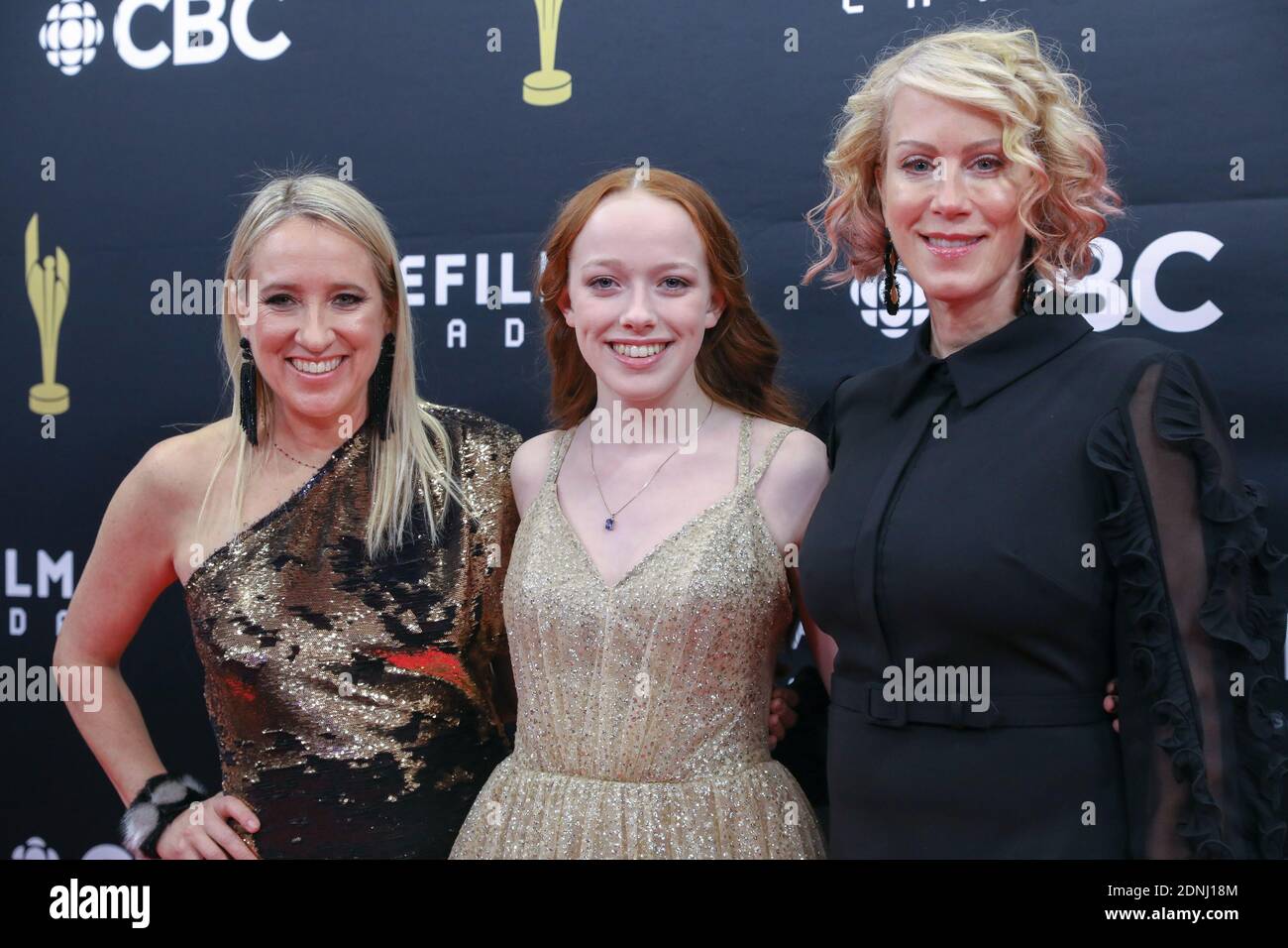 Moira Walley-Beckett, Miranda de Pencier and Amybeth McNulty attend the ...