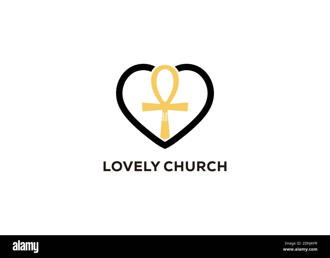 Church logo hi-res stock photography and images - Alamy