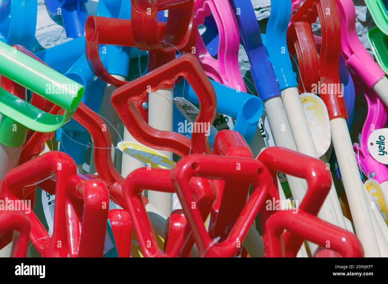 Toy spades hi-res stock photography and images - Alamy