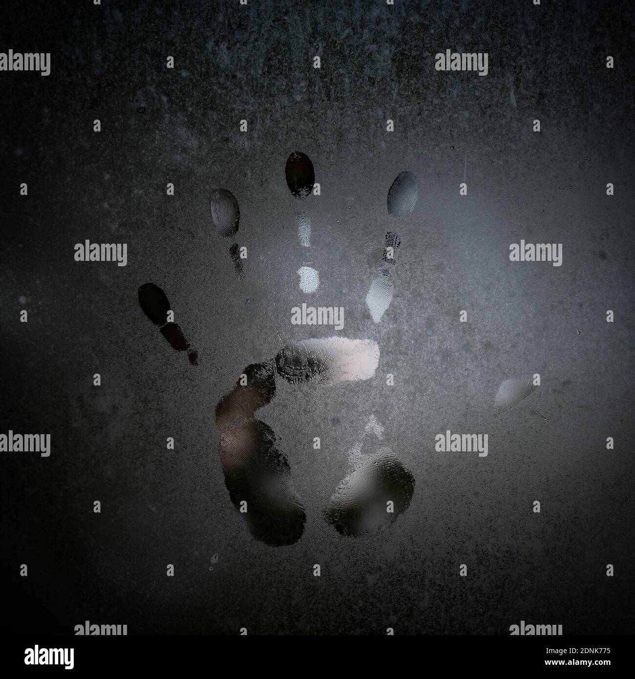 Wet Handprint High Resolution Stock Photography and Images - Alamy