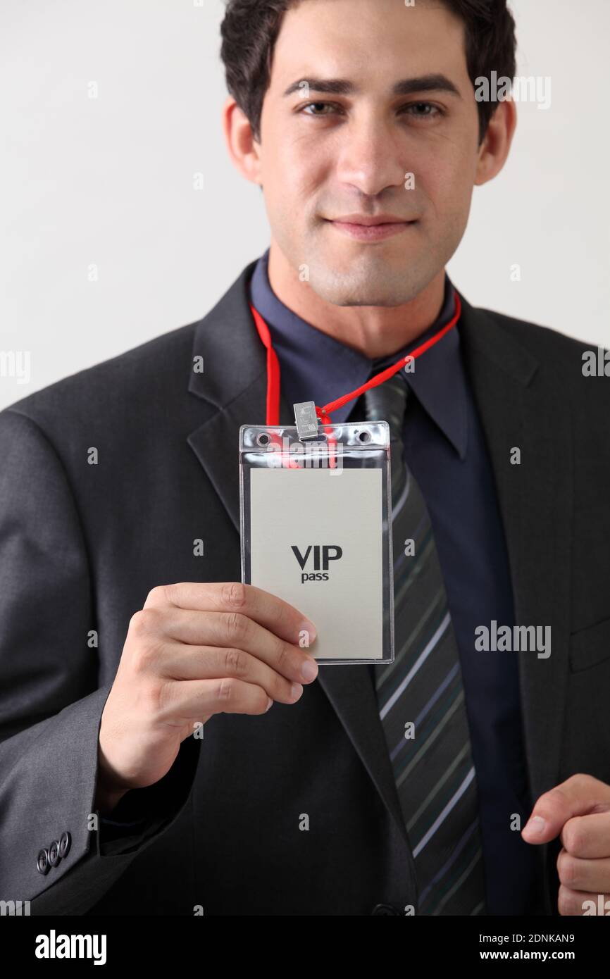Showing Id Card High Resolution Stock Photography and Images - Alamy