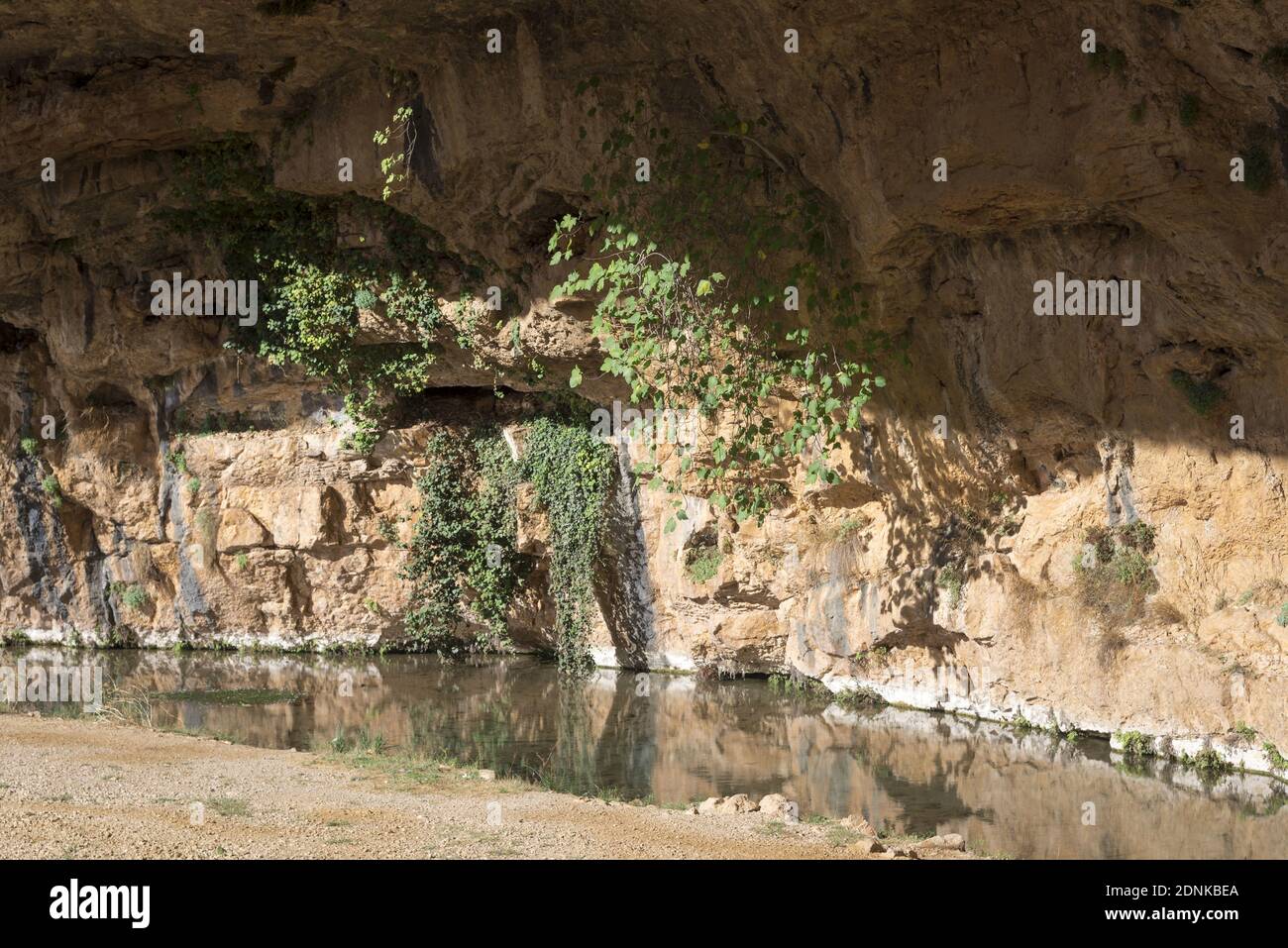 A shot of the amazing pictures of Barranco de la Hoz Seca, Spain Stock ...
