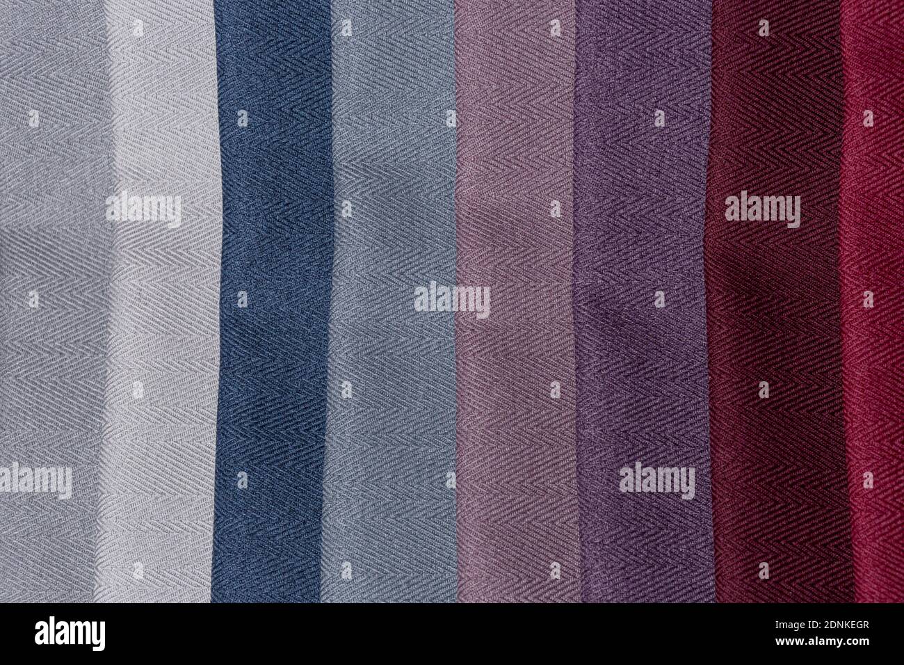 Dark tinted saturated color set of comparison interior decoration ...