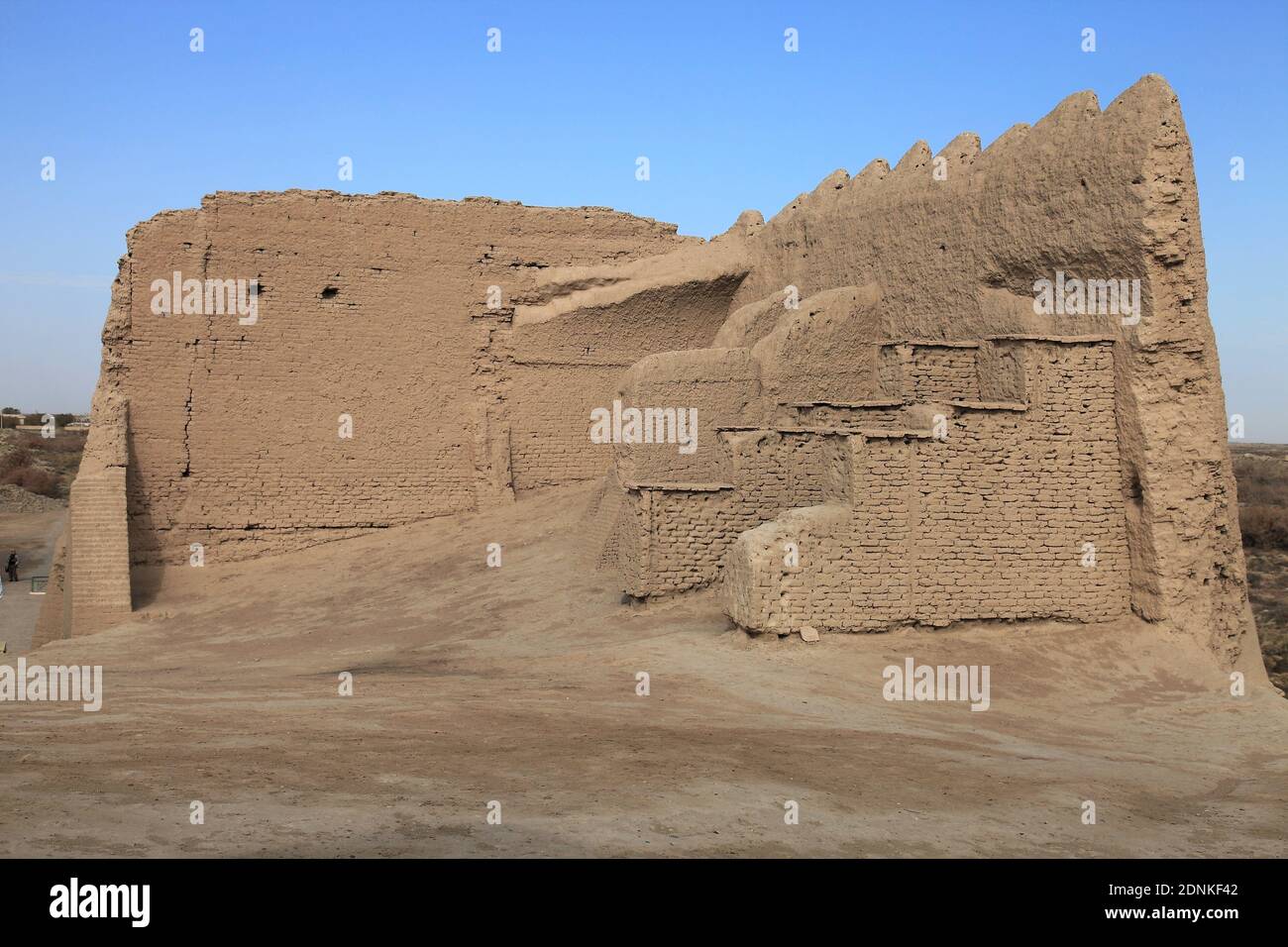 The ruins of the Great Seljuk Palace. The palace was built in the 11th ...