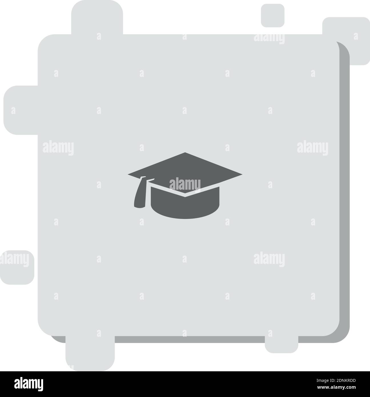 students cap vector icon modern simple vector illustration Stock Vector ...