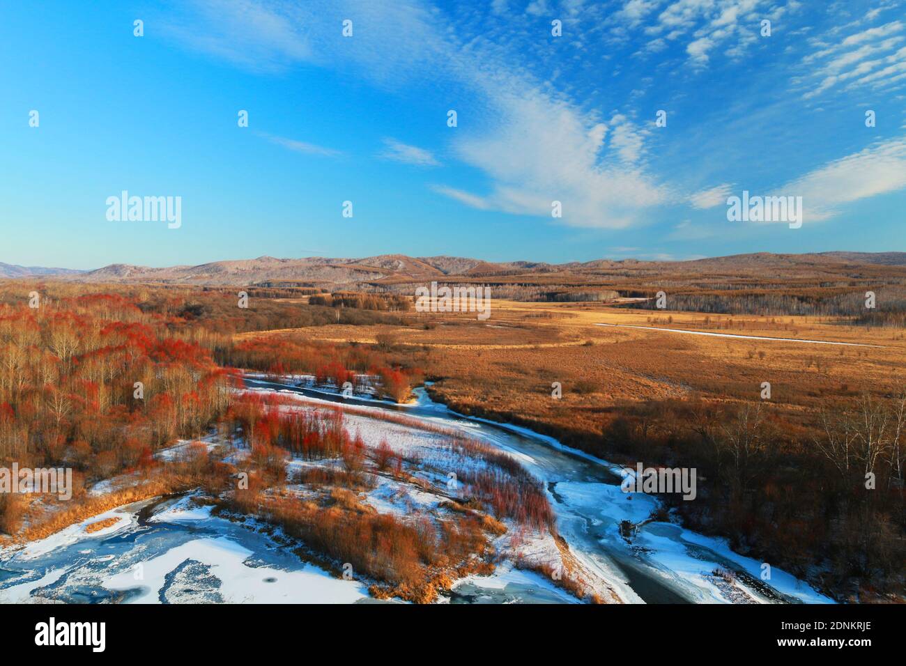 The greater hinggan mountains ice trees Stock Photo - Alamy
