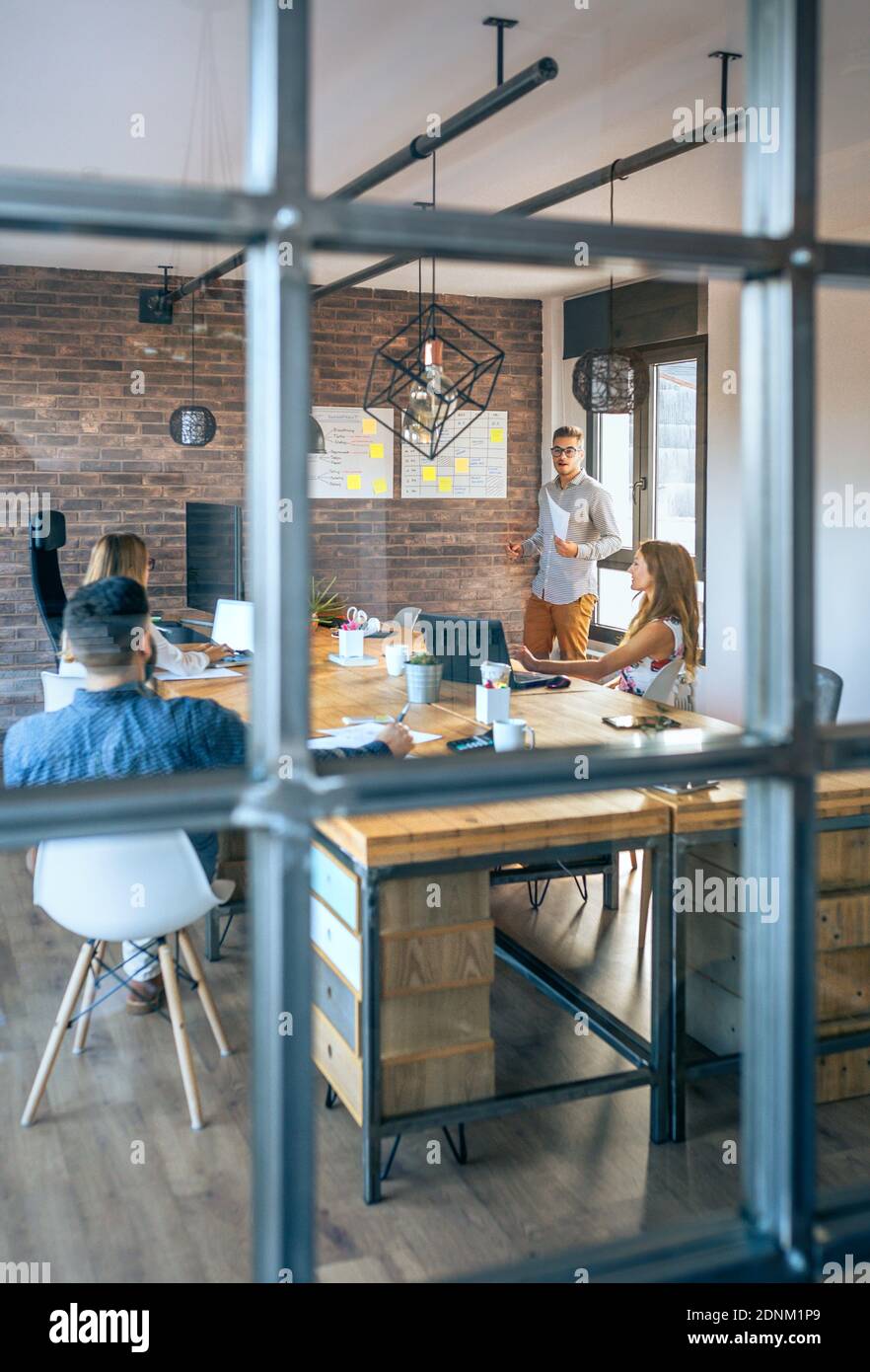 Young coach hi-res stock photography and images - Alamy