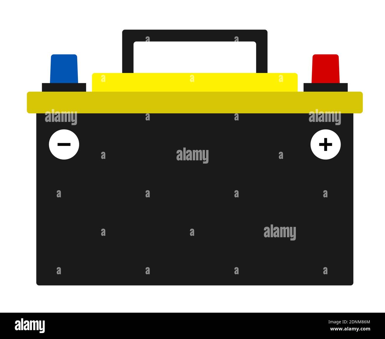 car battery icon in flat style. Maintaining battery power. Maintenance ...