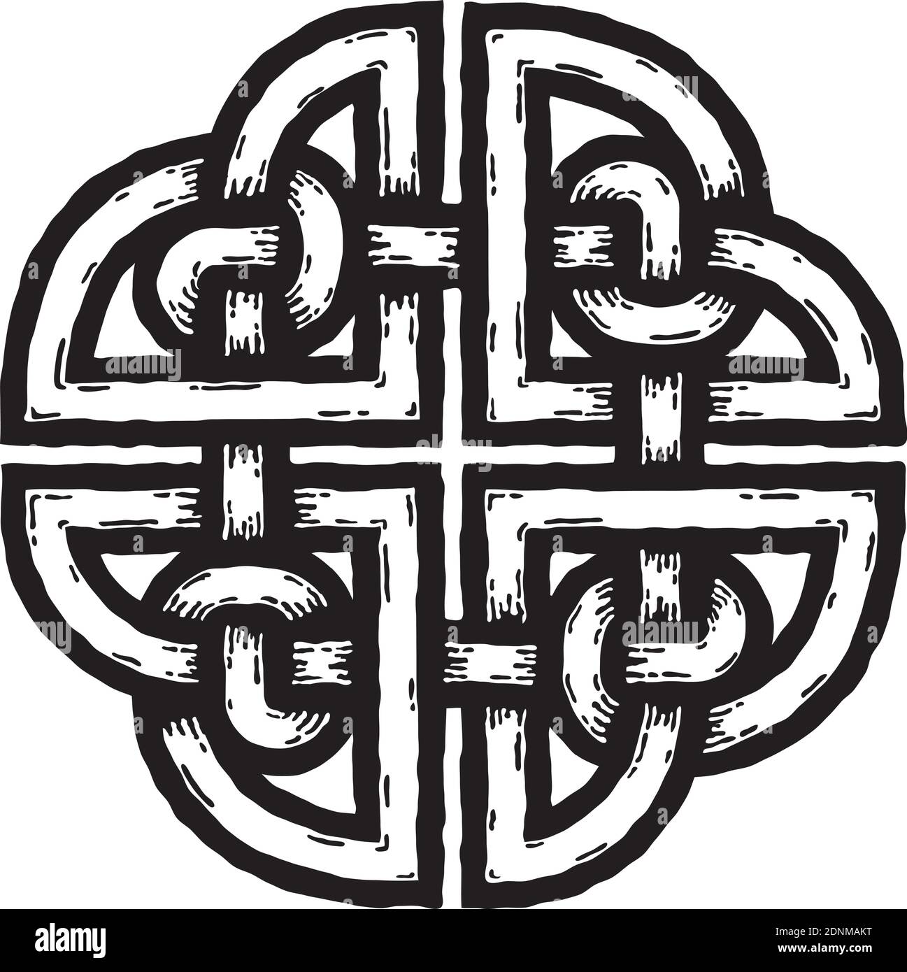 Celtic Shield Knot Vector