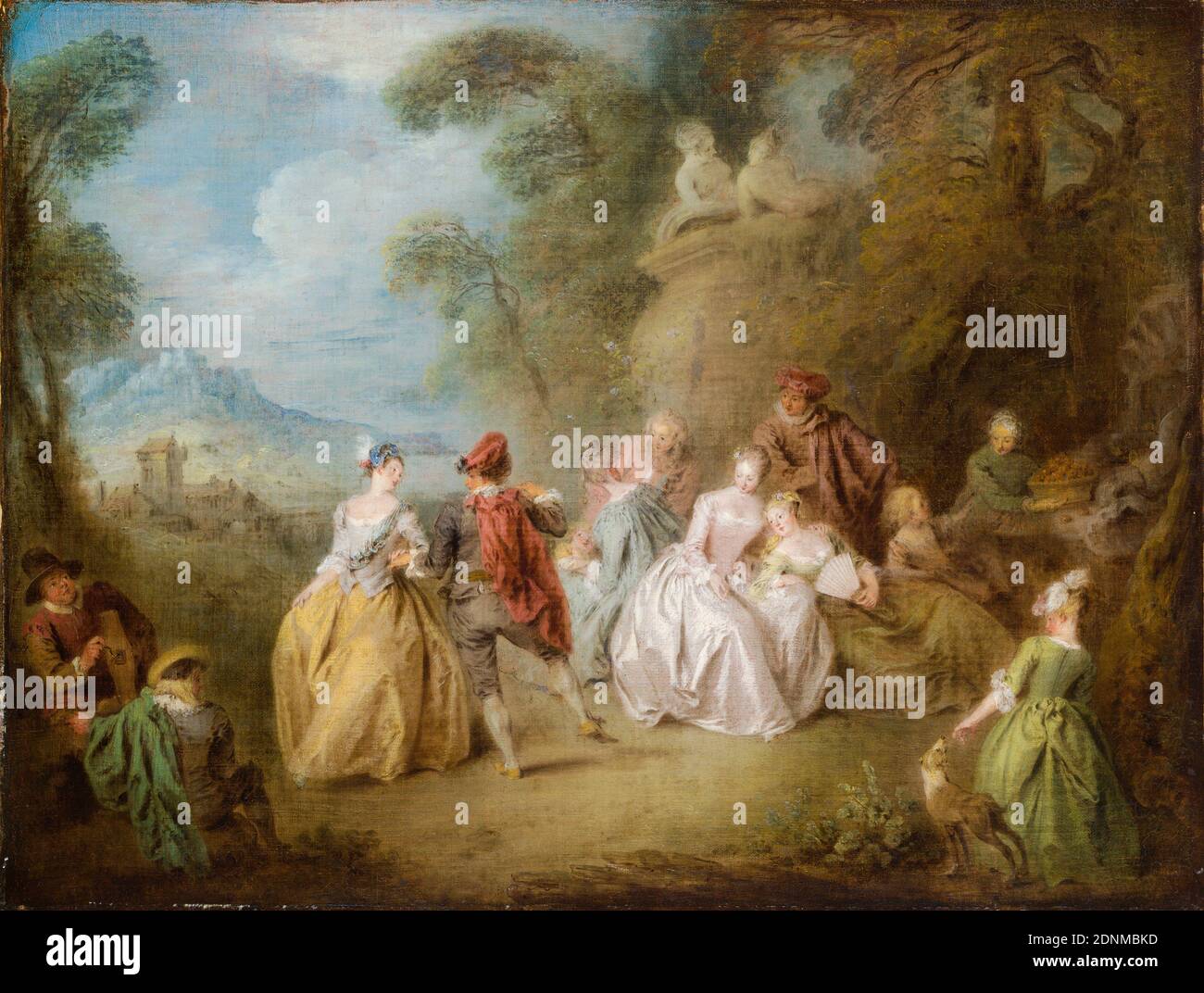 Courtly couple in hi-res stock photography and images - Alamy