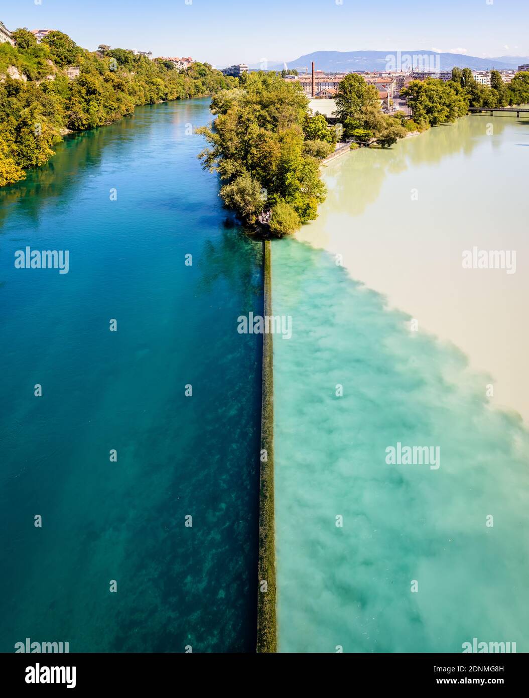 The Junction is the name of the confluence where the Rhone and Arve ...