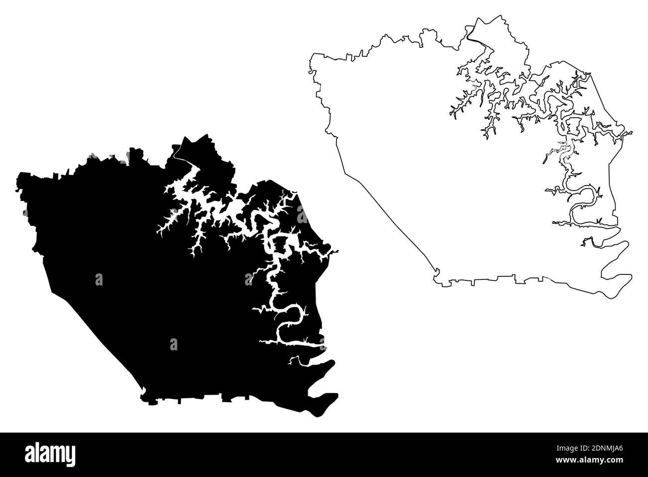 Map of dekalb hi-res stock photography and images - Alamy