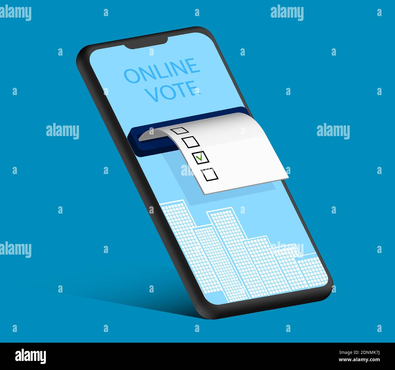 Electronic voting usa Stock Vector Images - Alamy